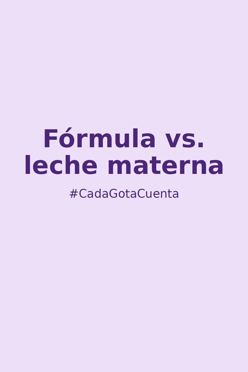 Diferencias entre fórmula y leche materna: Beneficios reales